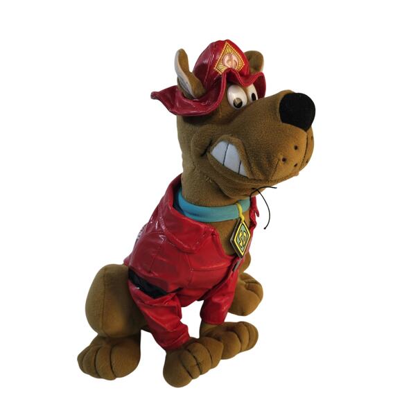 Unbranded | Toys | Scooby Doo Plush Soft Toy Collectible 2 Fireman Red ...